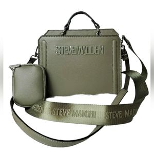 Steve Madden | Bags | Steve Madden Olive Satchel | Poshmark